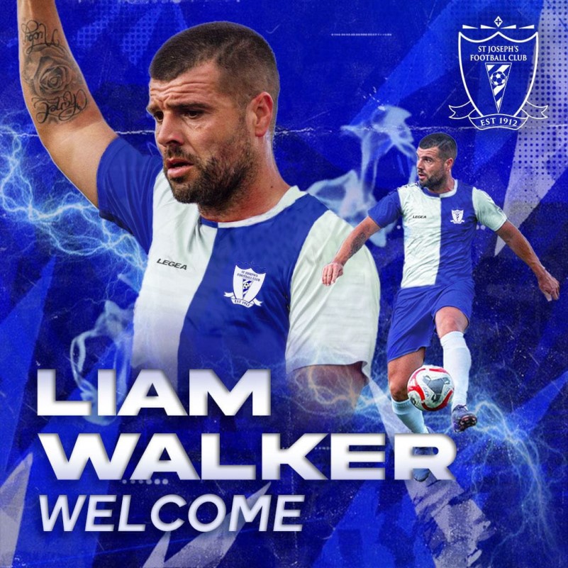 BREAKING: STATEMENT OF INTENT AS SAINTS COMPLETE WALKER SIGNING - ST JOSEPH'S FC